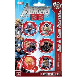 HC Avengers Assemble Captain America Dice & Token Set | Intrafin