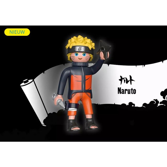 Playmobil- Naruto Shippuden -Naruto PIECE 7,5 cm | Intrafin
